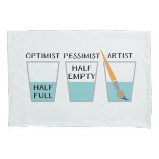 Glass Half Full Funny Meme Products and Apparel
